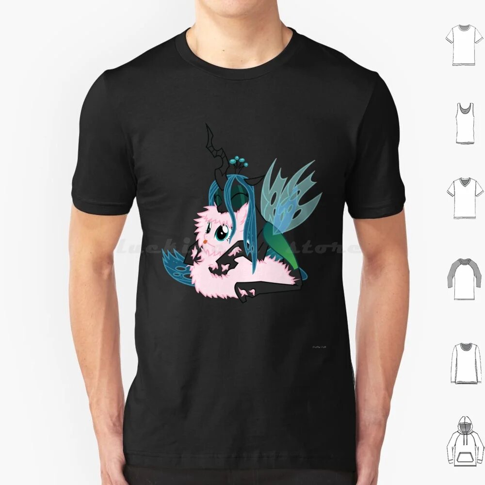 Футболка Queen Chrysalis Wanderballon, черная