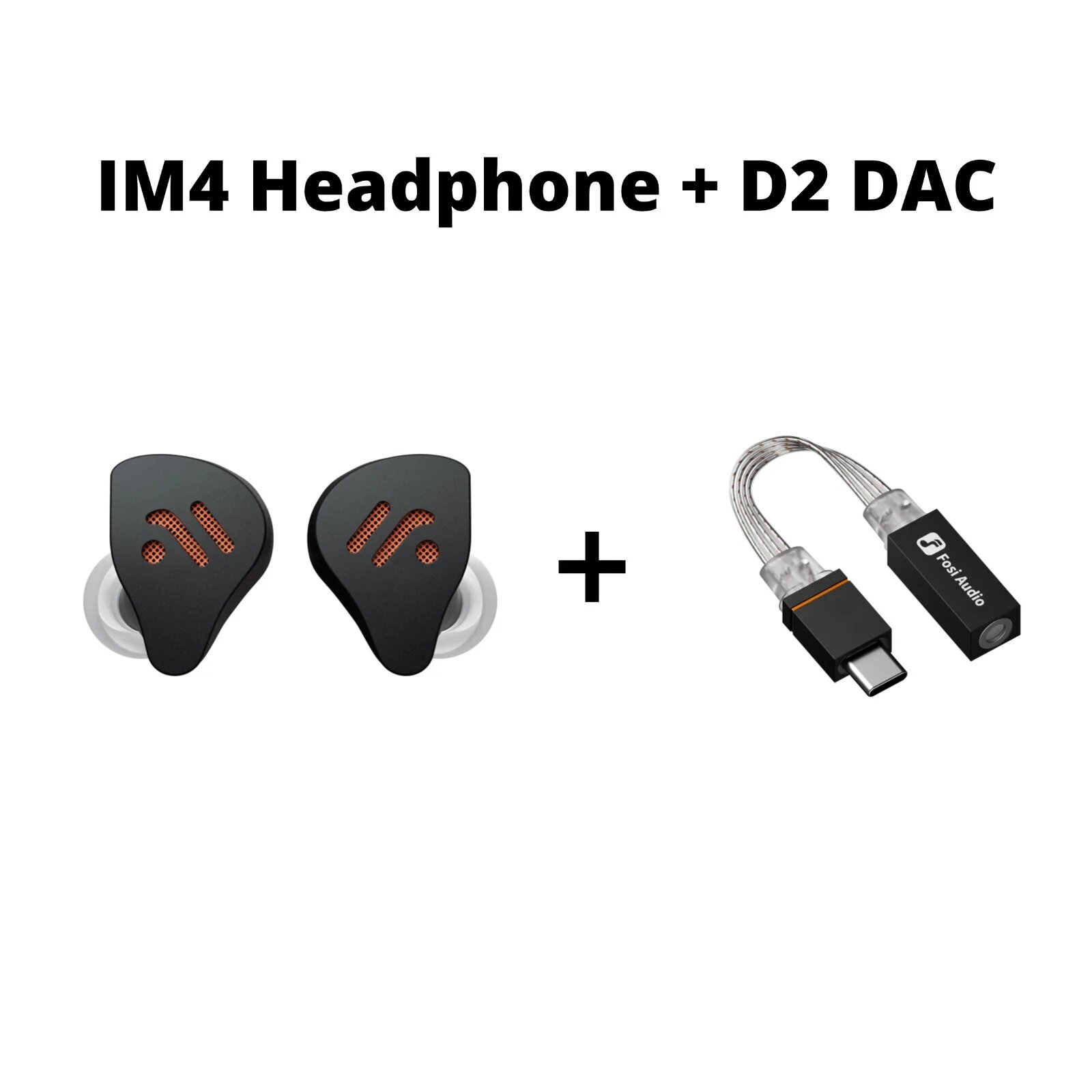 IM4 black D2 наушники Fosi Audio D2 DAC