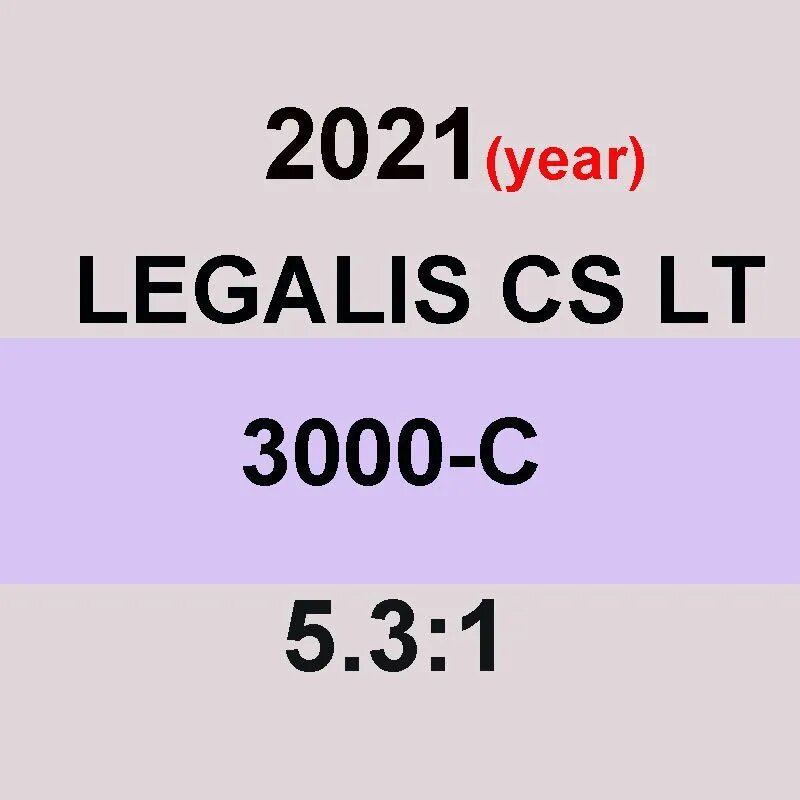 Катушка DAIWA 2021 LEGALIS CS LT 3000-C для спиннинга, на карася, на леща, морского окуня, рокфишинга — фото 1