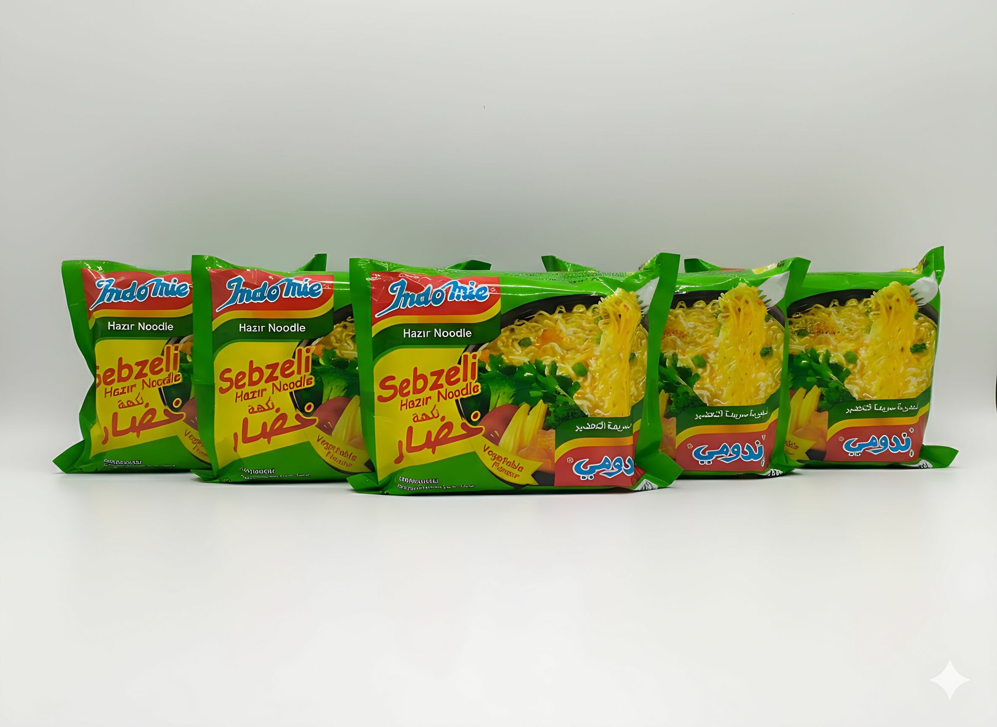 Лапша Indomie набор 5шт по75г