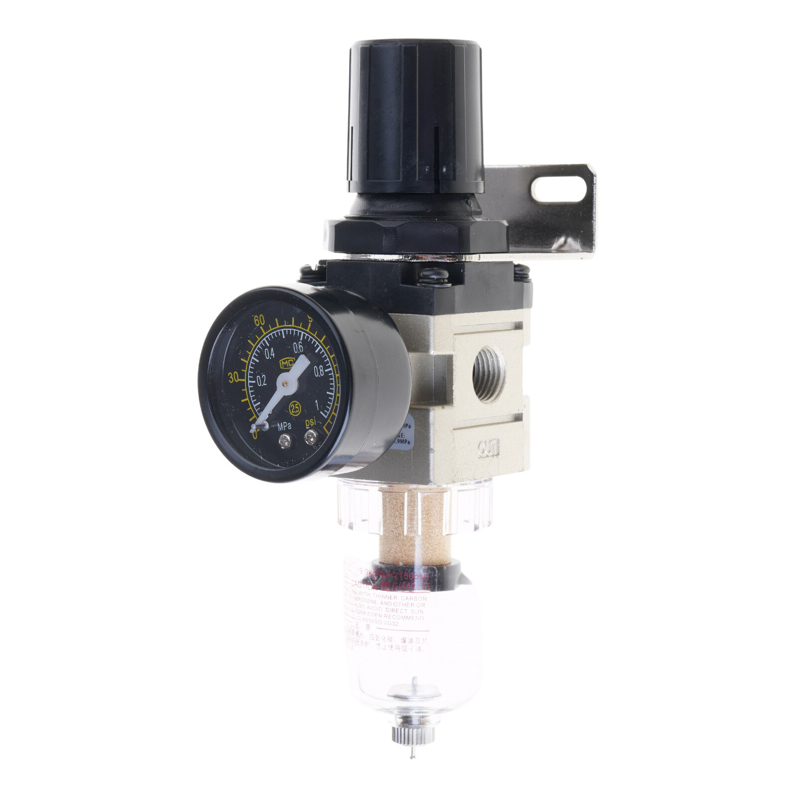 Латунные сепараторы воды компрессора с регулятором давления