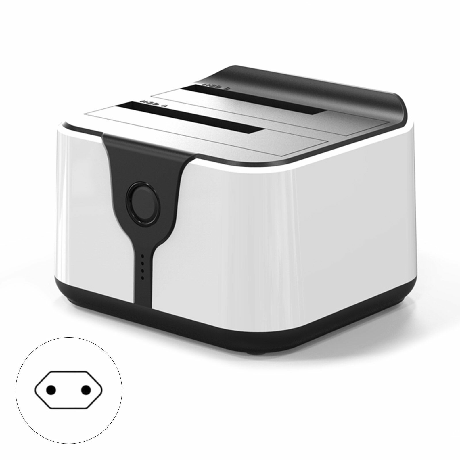 Sata Usb3.0 2 отсек Корпус HDD Внешний HDD Док-станция Держатель для Sata HDD