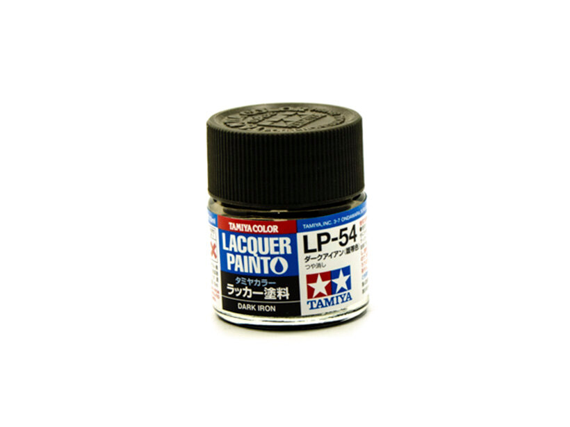 LP-54 Dark Iron (Темный металл) краска лаковая, 10 мл. Tamiya 82154
