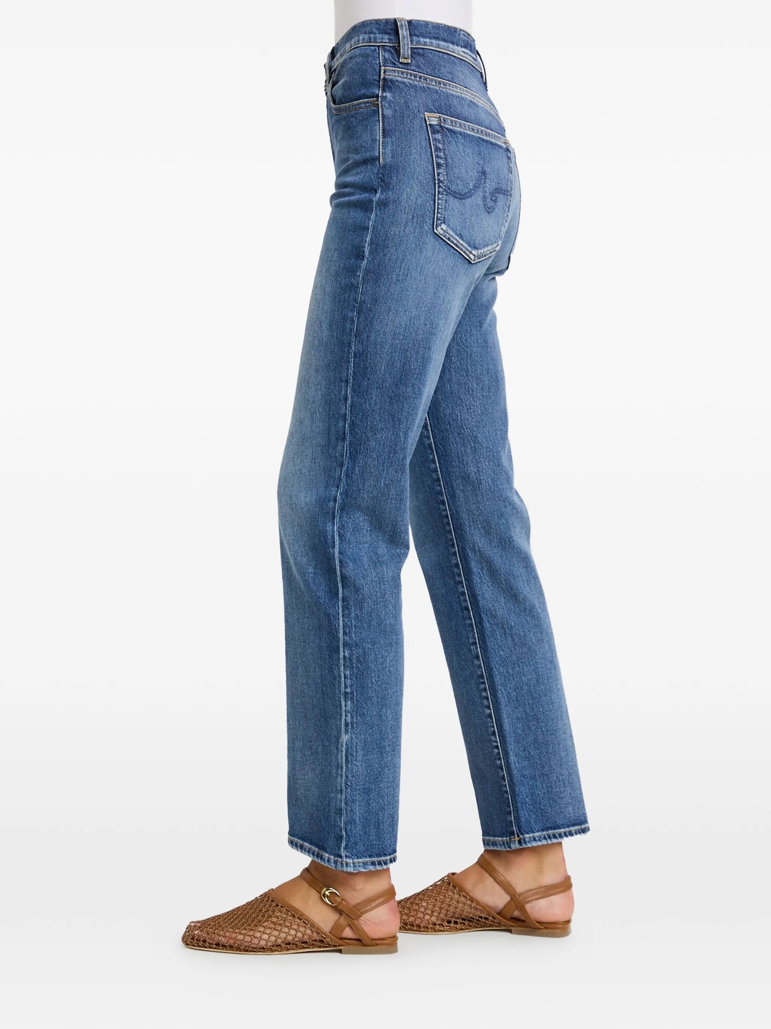 Джинсы AG Jeans Straight-leg jeans, размер 27 — фото 1