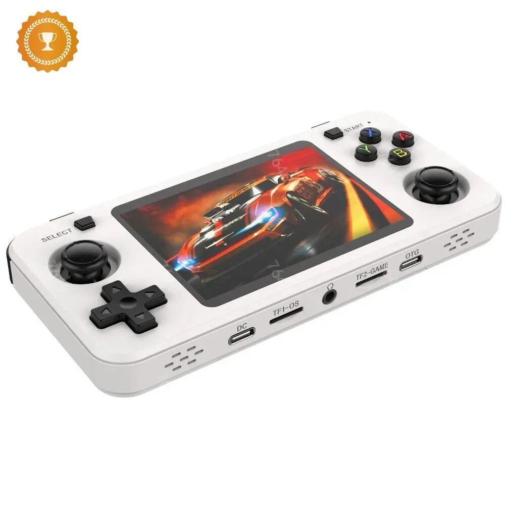 GM игровая приставка R36H 64G Белый портативная игровая консоль с экраном 480x272, Bluetooth, USB Type-C, HDMI
