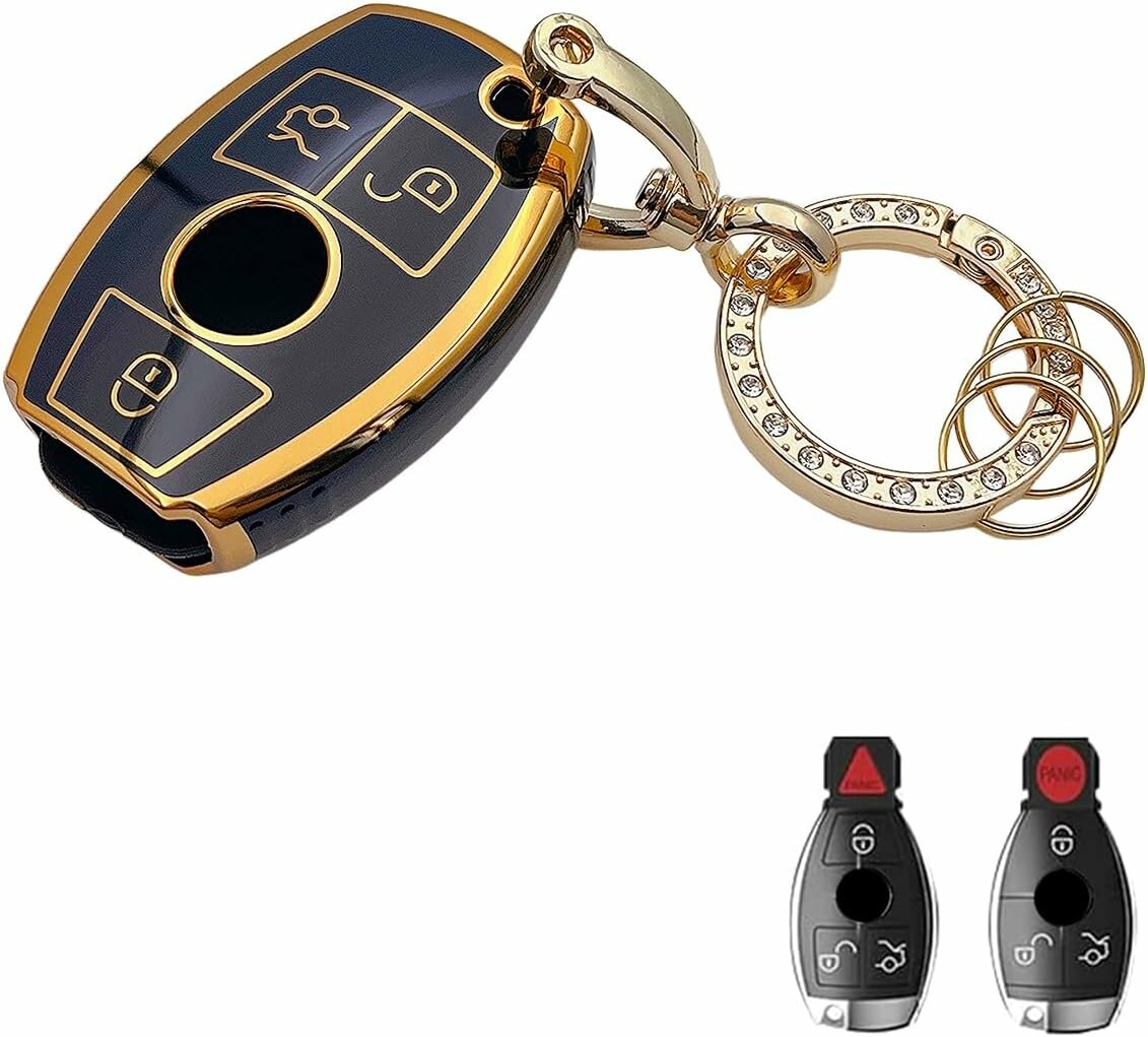 Чехол-брелок для Kia с брелком, черный мягкий защитный чехол из ТПУ для Telluride 2023 2024, 5 кнопок, умный дистанционн