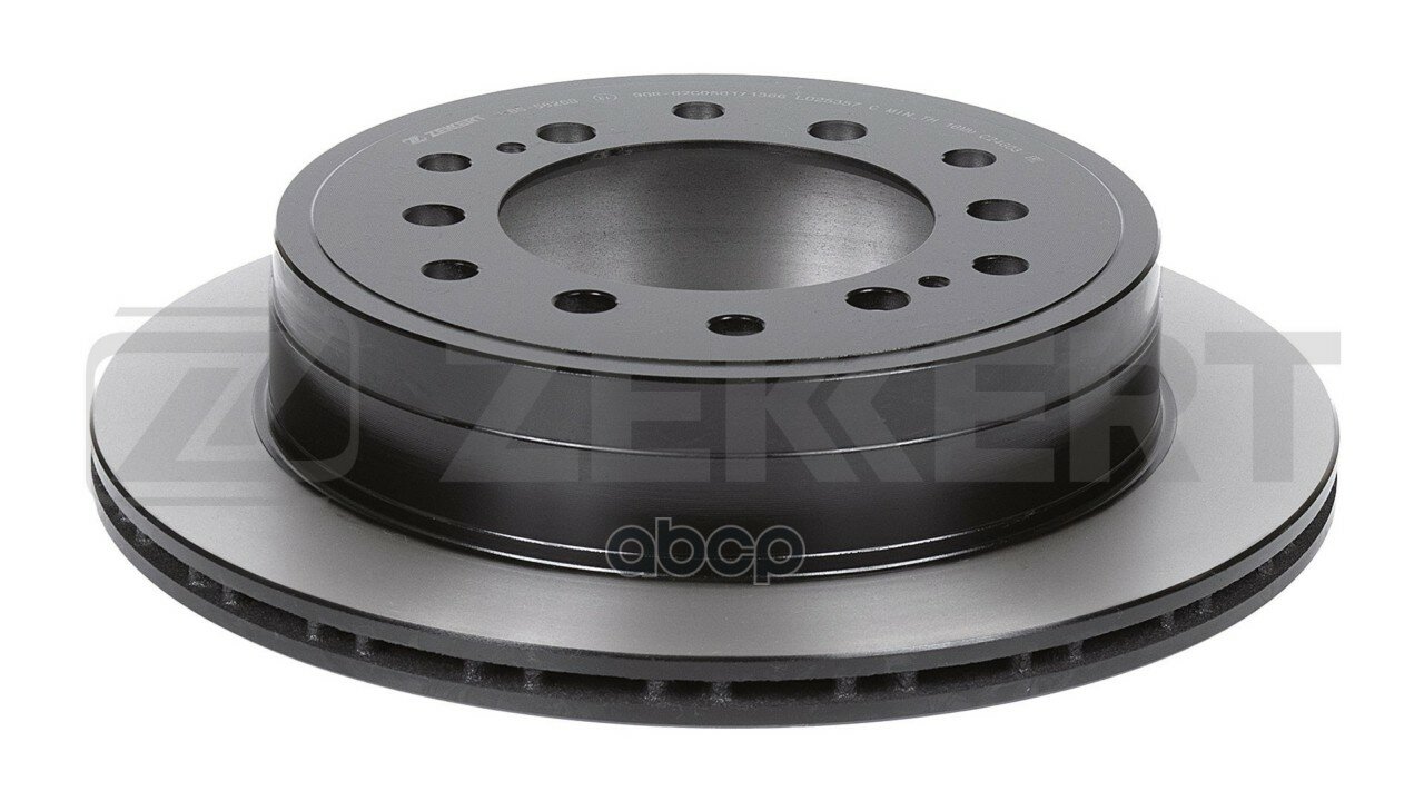 Диск тормозной задний Toyota LC Prado (J150) 09- Lexus GX (URJ150 GRJ150) 10- (с покрытием) Zekkert арт. bs-5826b