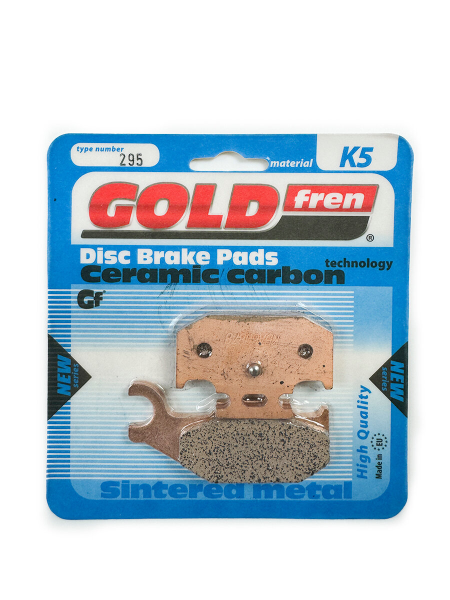 Колодки тормозные GOLDfren 295 K5 кросс SBS 816, EBC FA428