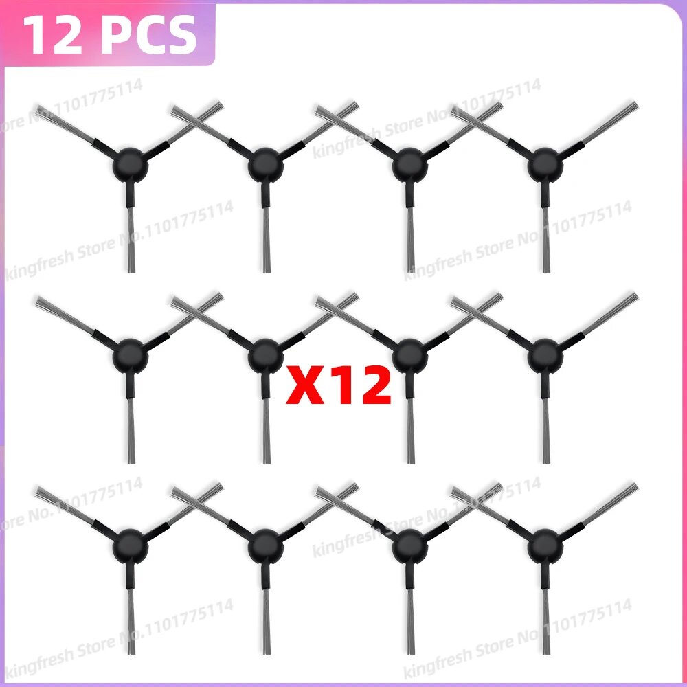 12 щеток для Dreame D30 Ultra, L40 Ultra, L40s Ultra, Цвет: 12