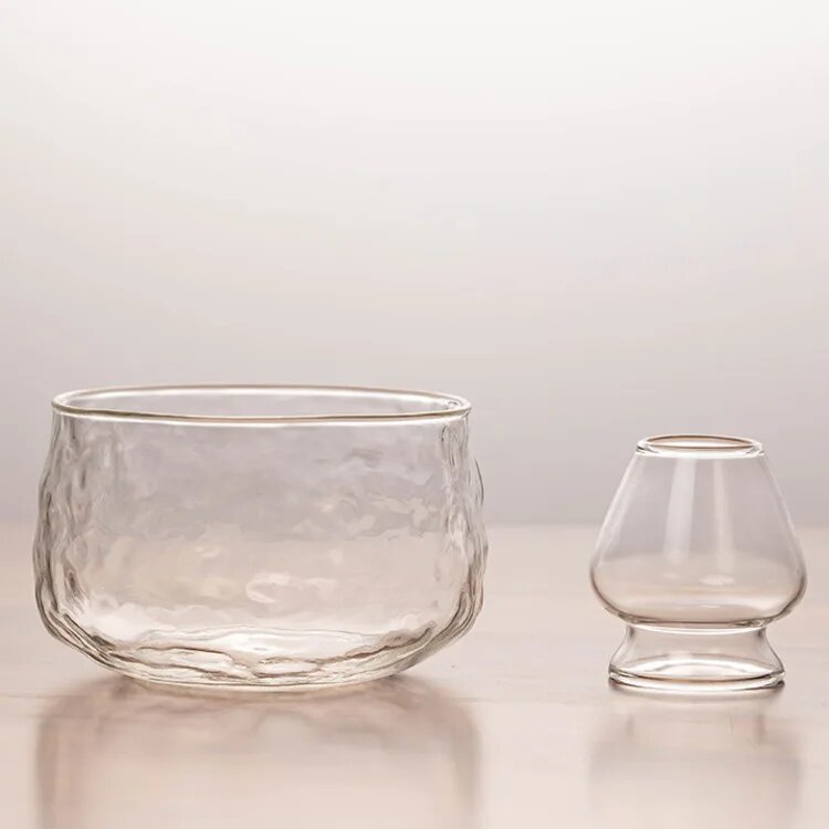 Чаша для матча стеклянная, 2шт, Цвет: 2pcs Set