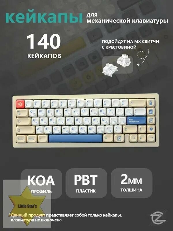 Кейкапы для механической клавиатуры русские, кейкапы koa, кейкапы pbt, кириллица