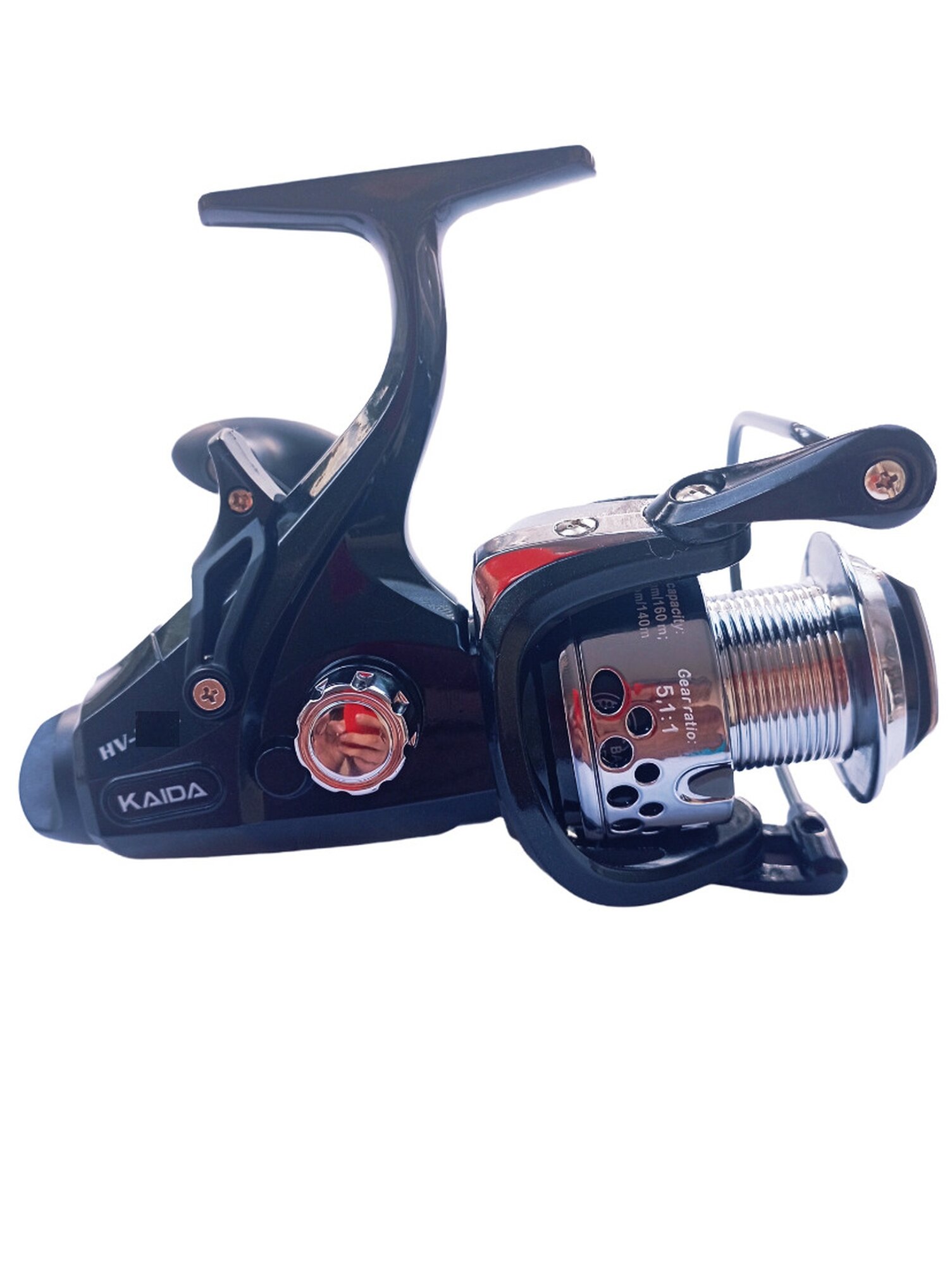 Катушка Kaida HV 60, с байтраннером, карповая, 6000, 5.1:1, 430 г