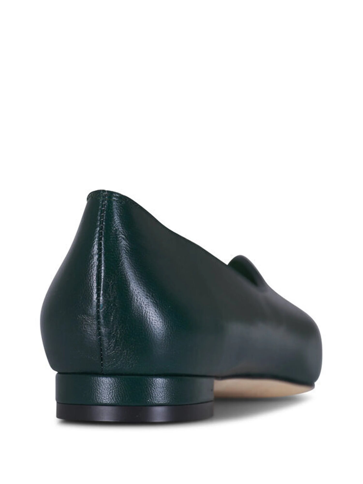 Балетки Manolo Blahnik Leather flats, размер 38, green — фото 1