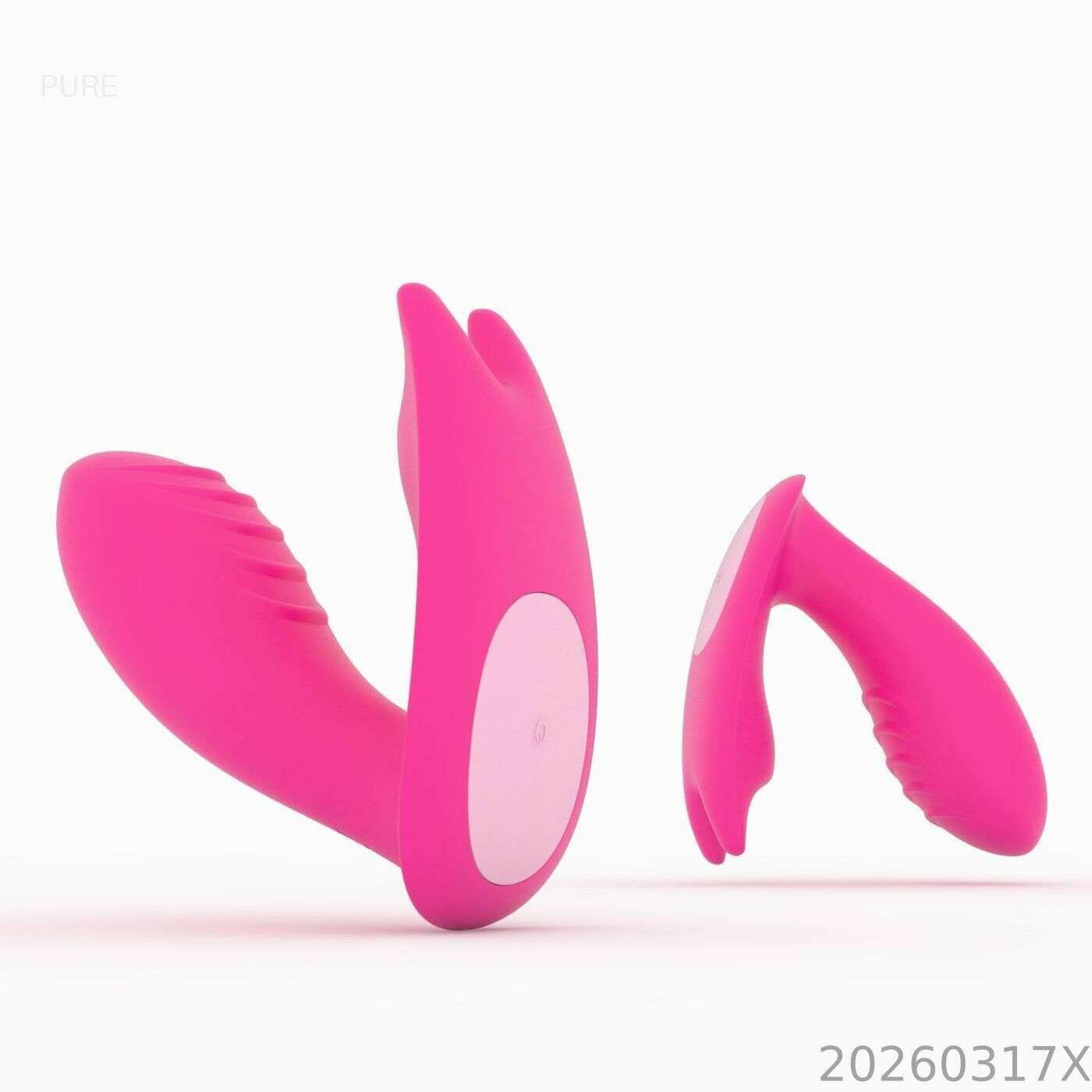 Вагинально-клиторальный стимулятор Magic Motion Eidolon, розовый