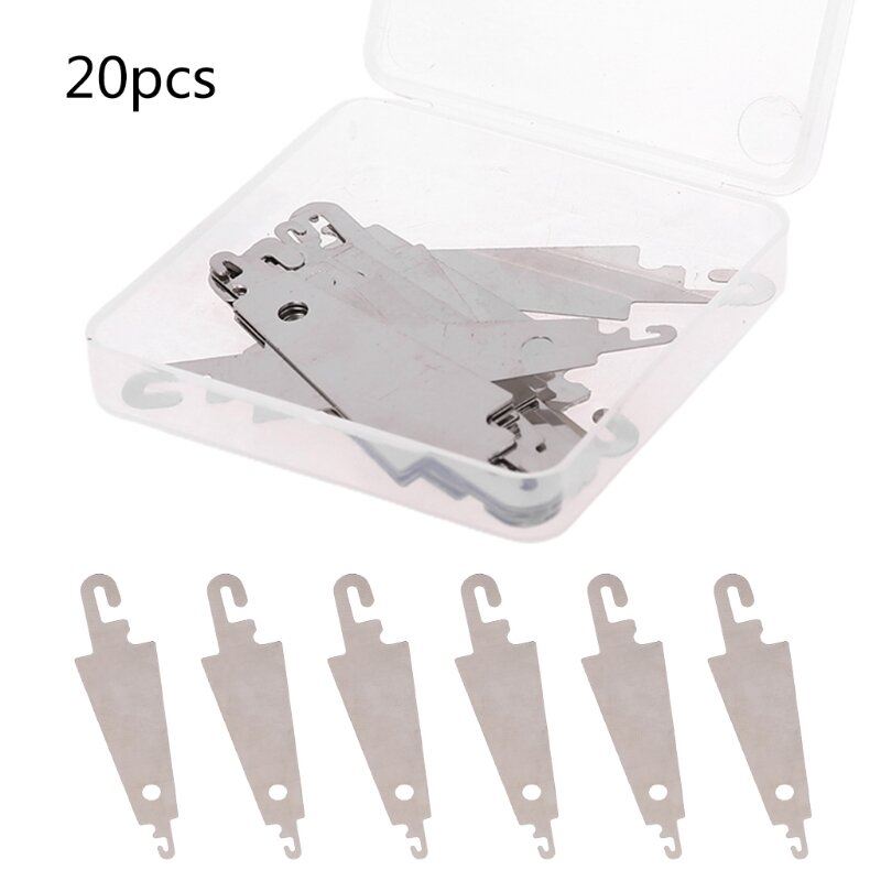 20 Pcs Needle Threader Sewing Tool Needle Threading Tool Easy to Use — фото 1