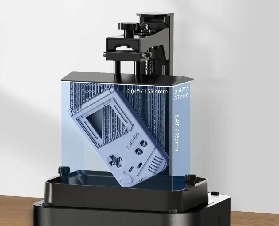 3D Принтер Anycubic "Photon Mono 4", фотополимер, 15 см x 8,7 см x 16,5 см