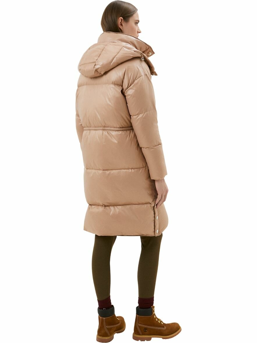 Пуховик B.L.E.S. Down jacket Blanka, размер 42, бежевый — фото 1