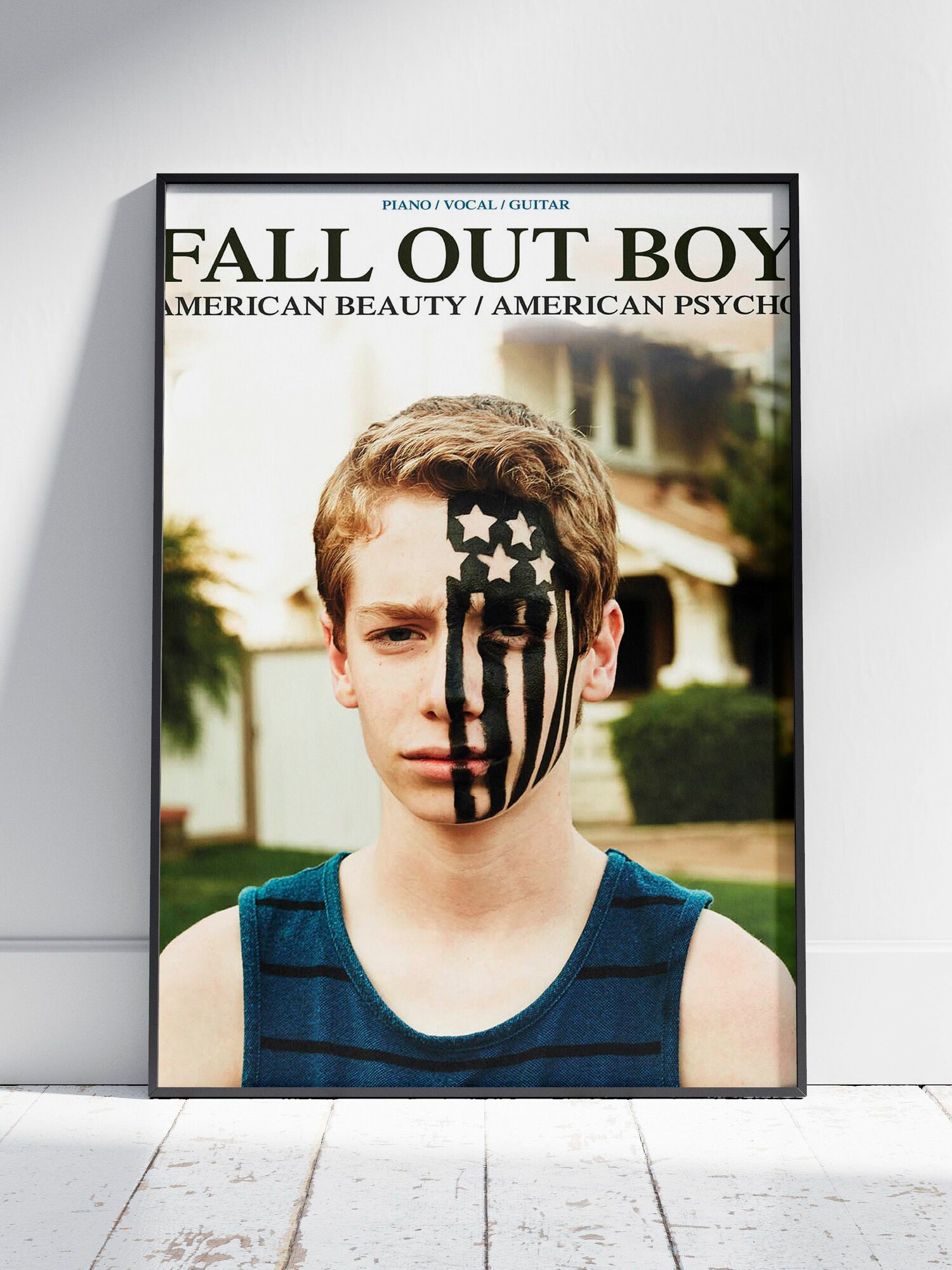 Плакат на стену для интерьера Фолл Аут Бой (Fall Out Boy 11) - Постер по музыке и артисту формата A4 (21x30 см)