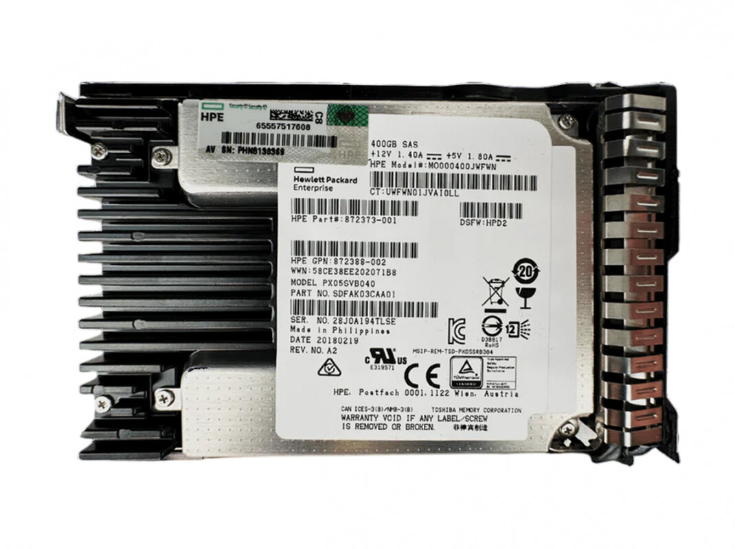 Жесткий диск HP 872388-002 400Gb SAS 2,5" SSD