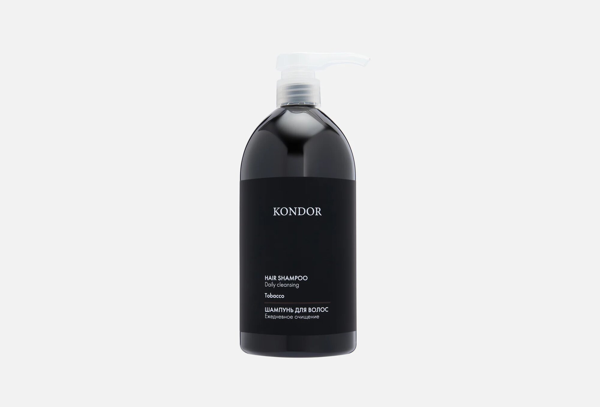 Шампунь для волос KONDOR TOBACCO, для поврежденных волос, 750 мл