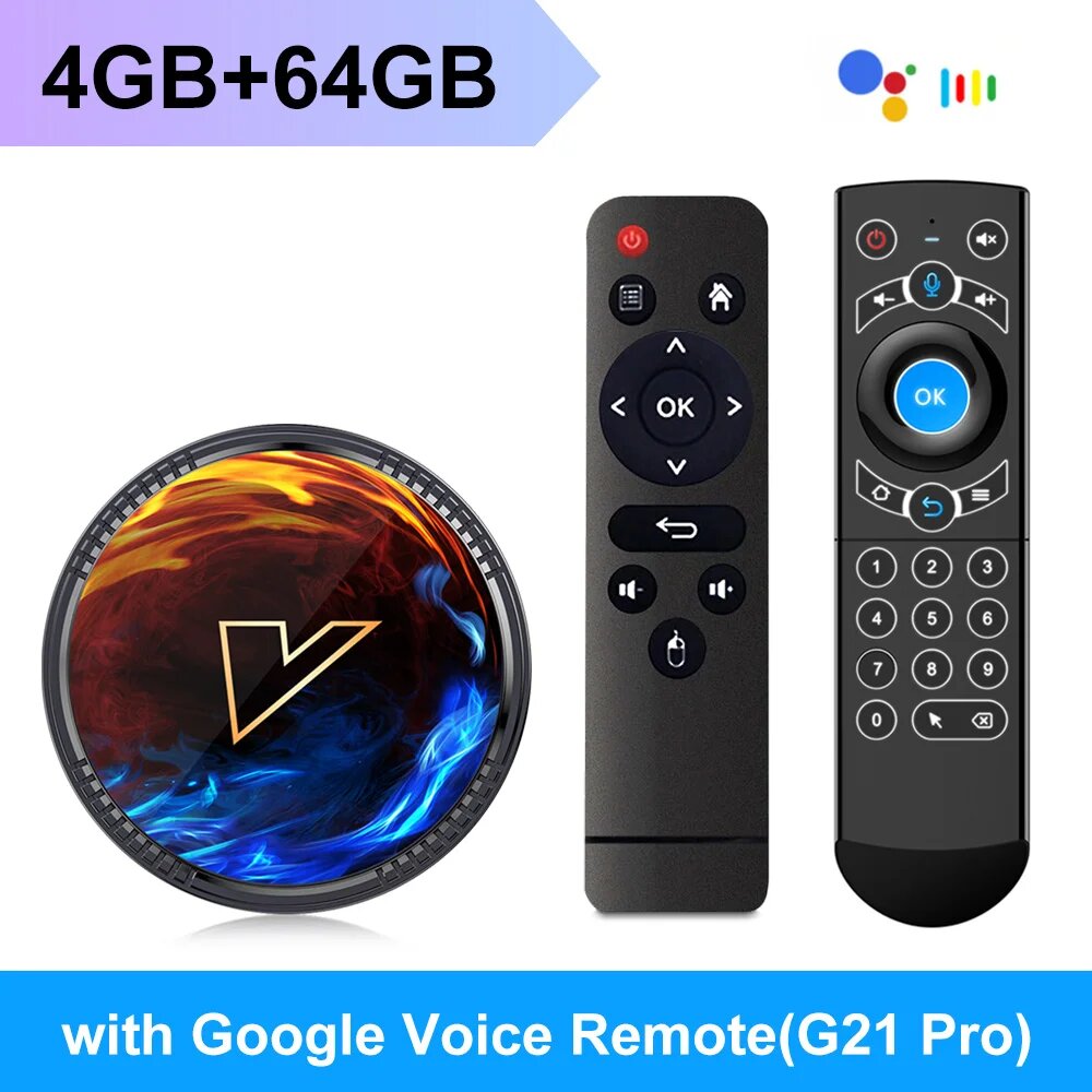 ТВ-приставка VONTAR H1 с Android 12, Allwinner H618, 8K, Wi-Fi 6, Bluetooth 5