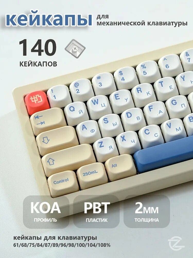 Кейкапы для механической клавиатуры русские, кейкапы koa, кейкапы pbt, кириллица