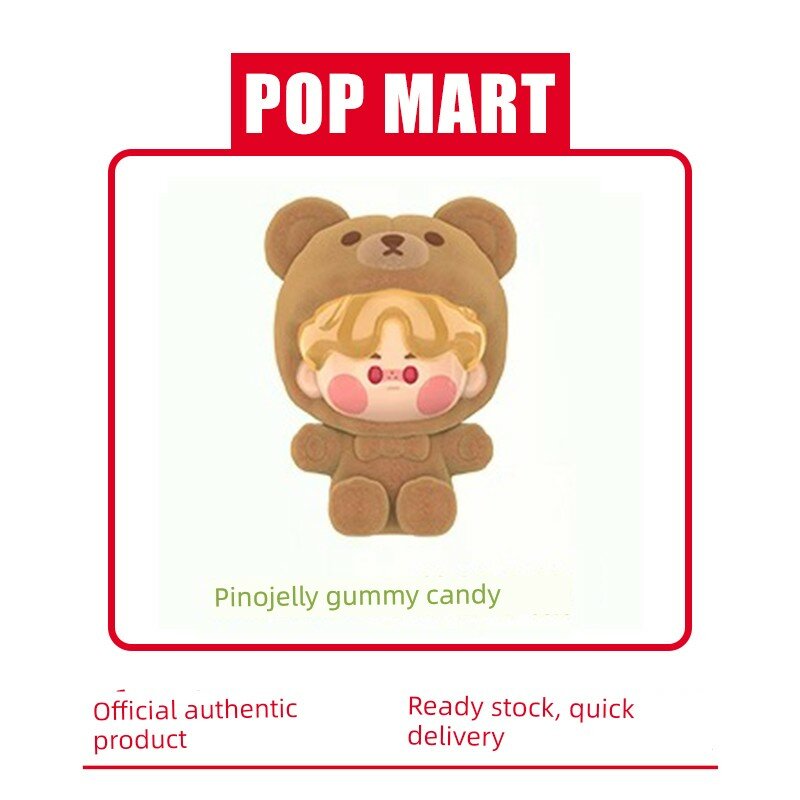 Пижама с Пино и прозрачной упаковкой, мягкий флис, стиль POP MART