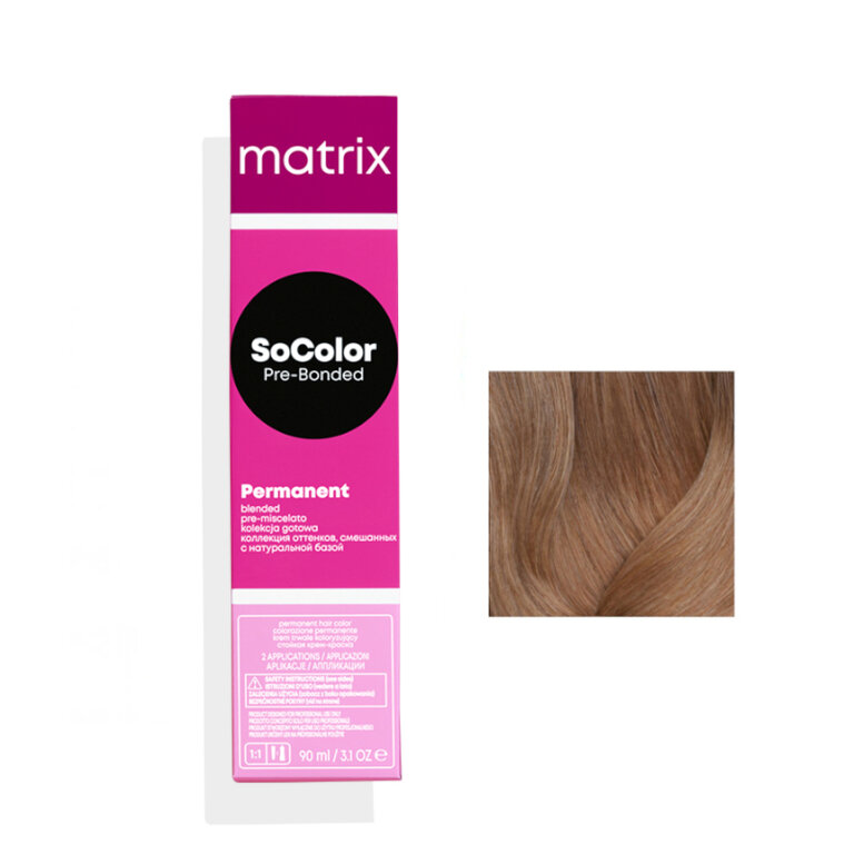 MATRIX SoColor Pre-Bonded 8N Краска США 90 мл