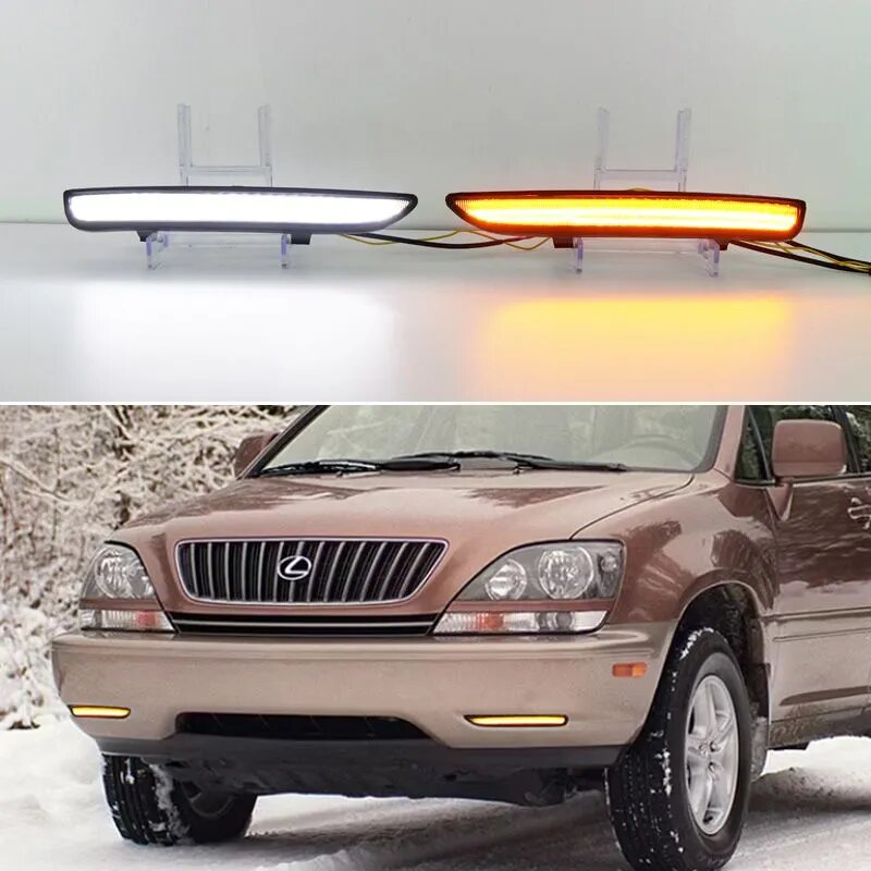 Фары автомобильные, 2 шт, арт. Toyota Harrier XU10 1997-2002