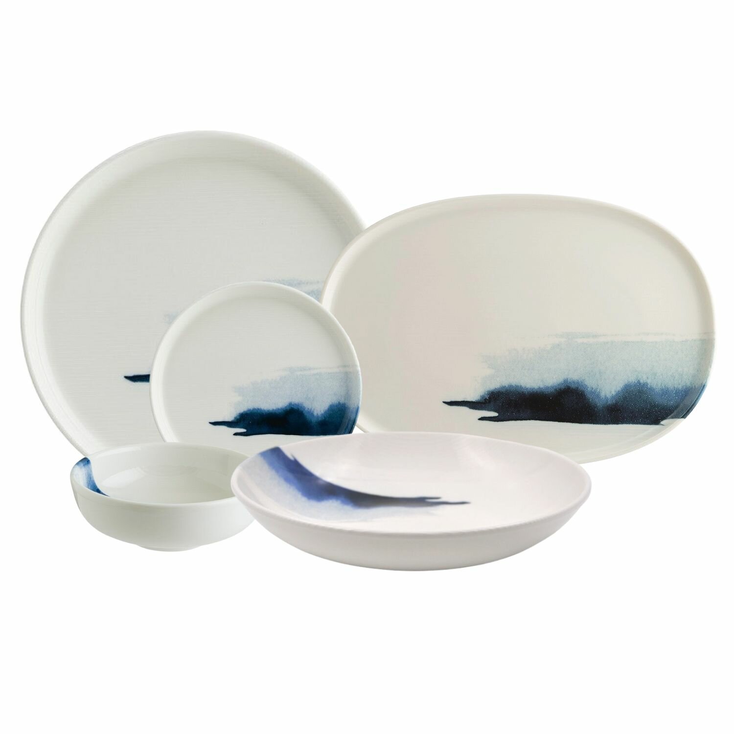 Столовый сервиз Bonna Blue Wave premium porcelain dinner set BON64390