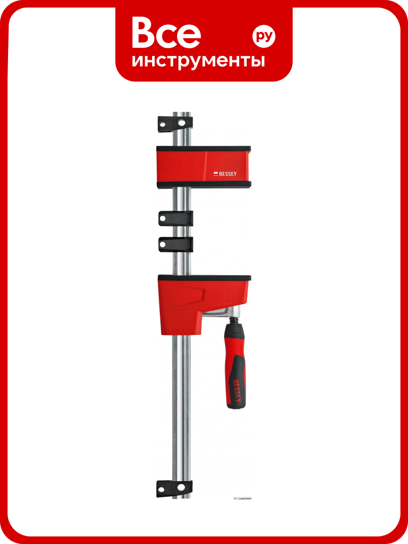 Корпусная струбцина BESSEY Body REVO 8 кН, 1000x95 мм BE-KRE100-2K