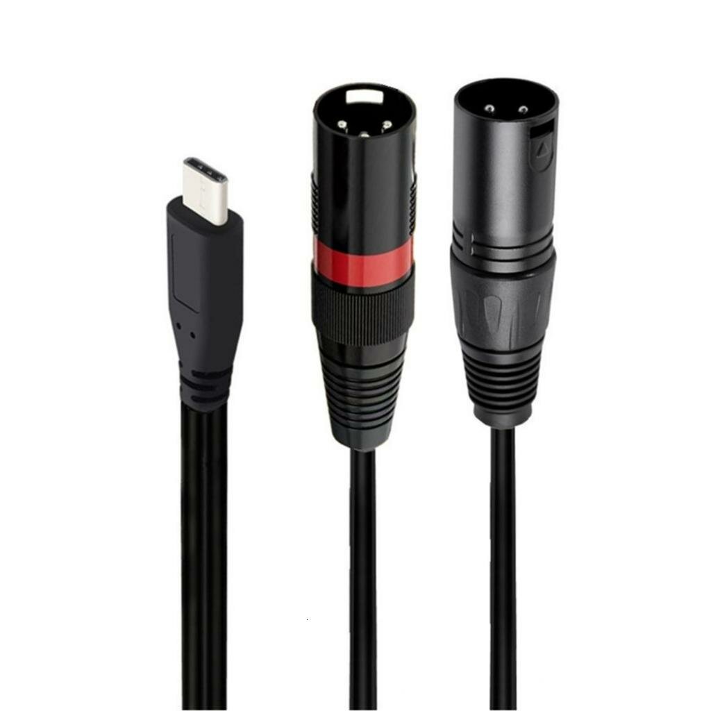 Адаптер USB-C — 2×XLR