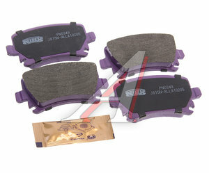 Колодки тормозные VW Golf, Touran AUDI A3, A6 SKODA Octavia задние (4шт.) NIBK