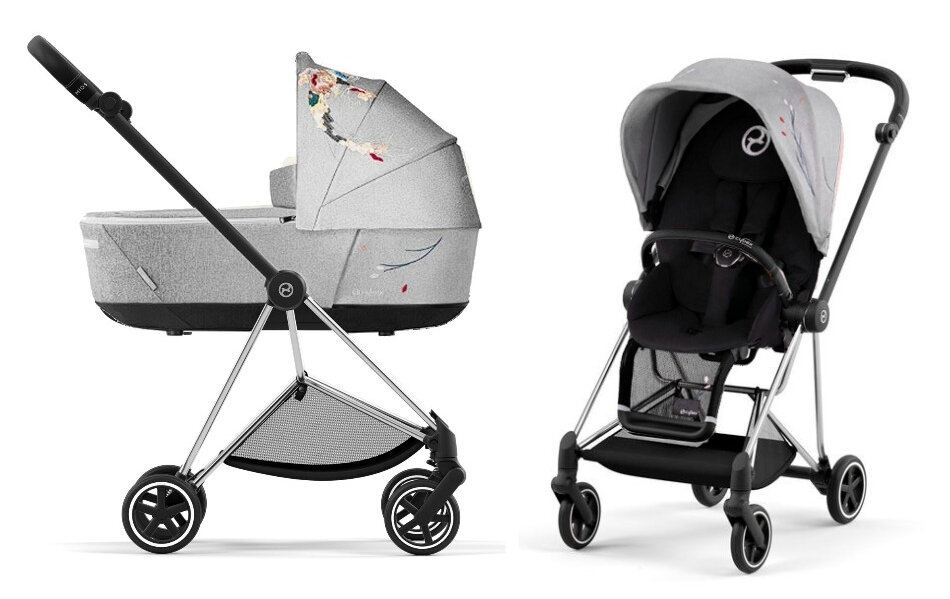 Коляска 2 в 1 коляска Cybex Mios Koi III (chrome/black)