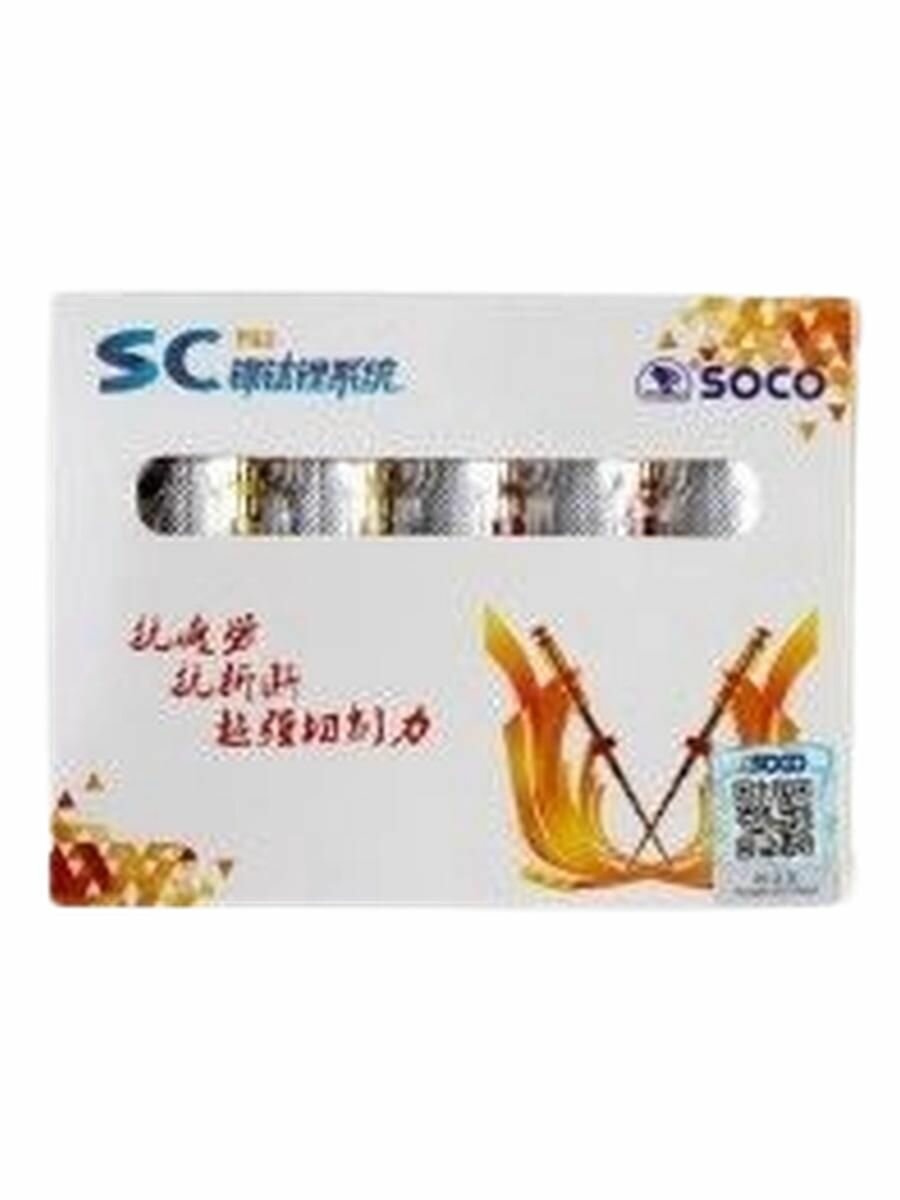 SOCO Sc PRO машинные файлы, длина 21 мм, ассорти для ротационных эндонаконечников, 6 шт