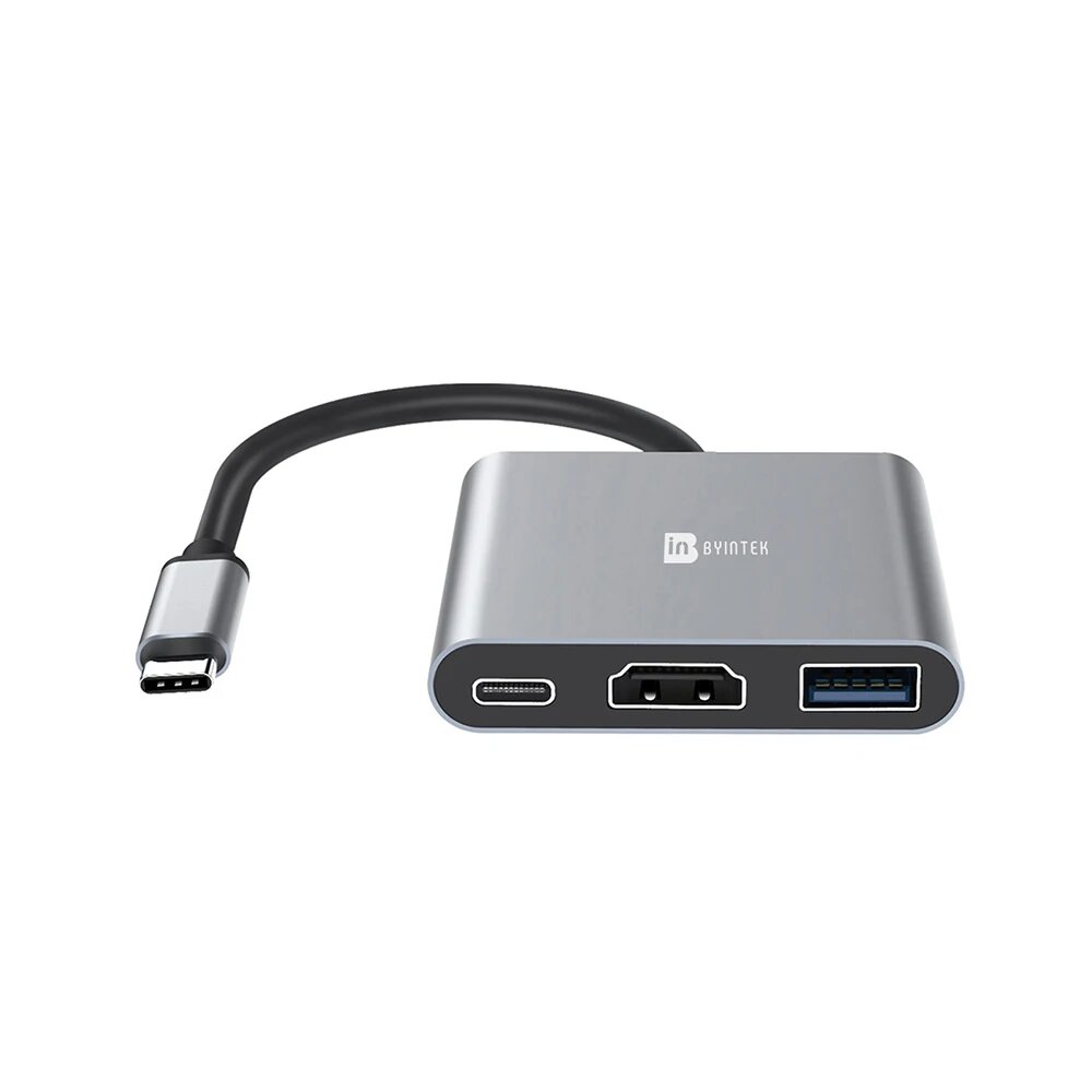 BYINTEK CHD001 3-в-1 USB-C хаб