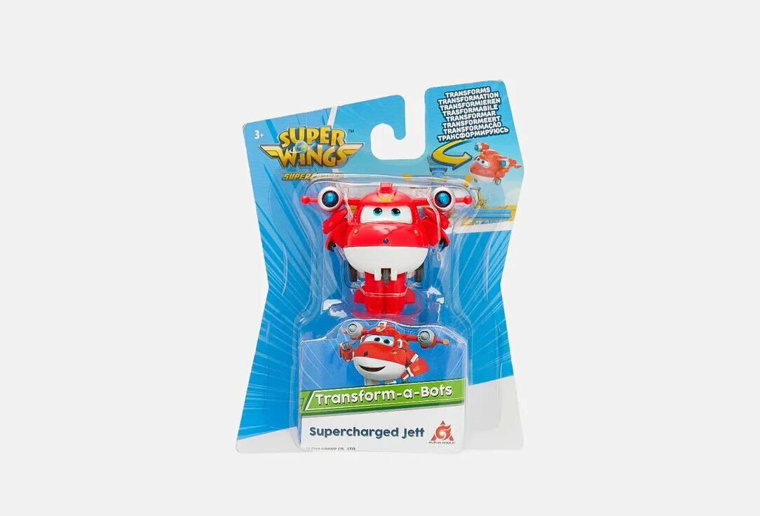 SUPER WINGS сезон 5 Заряженный Джетт робот трансформер