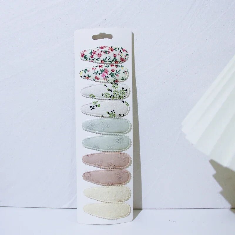 Клетчатые заколки для волос CUTE BOWS Белый, FJ177-6