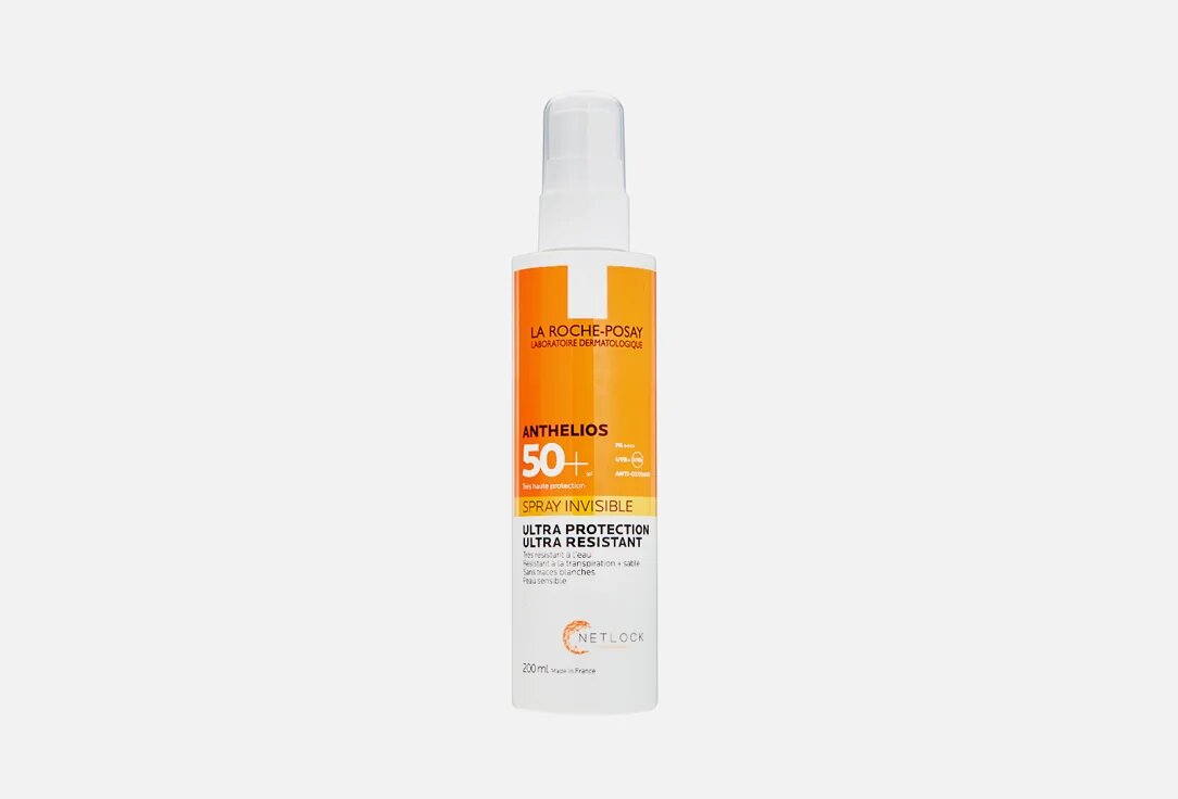 La Roche-Posay Anthelios Невидимый спрей для лица и тела SPF50+ 200мл