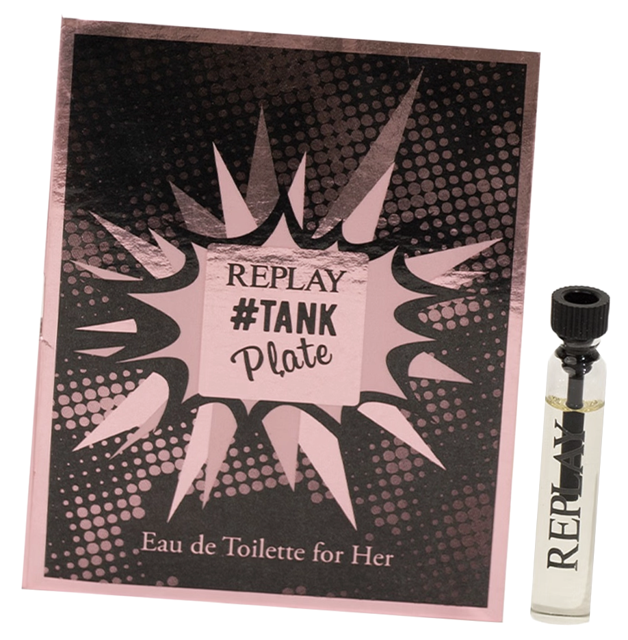 Replay Tank Plate For Her туалетная вода женская 2 мл миниатюра - Реплей Танк Плейт Фо Хе