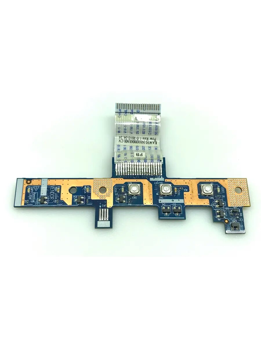 Плата кнопок включения и LED для Acer Emachines E727