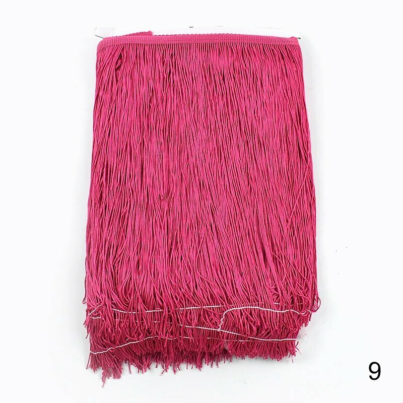Кружевная лента с бахромой Meetee 5/10 м 30cm-5Meters, No.9