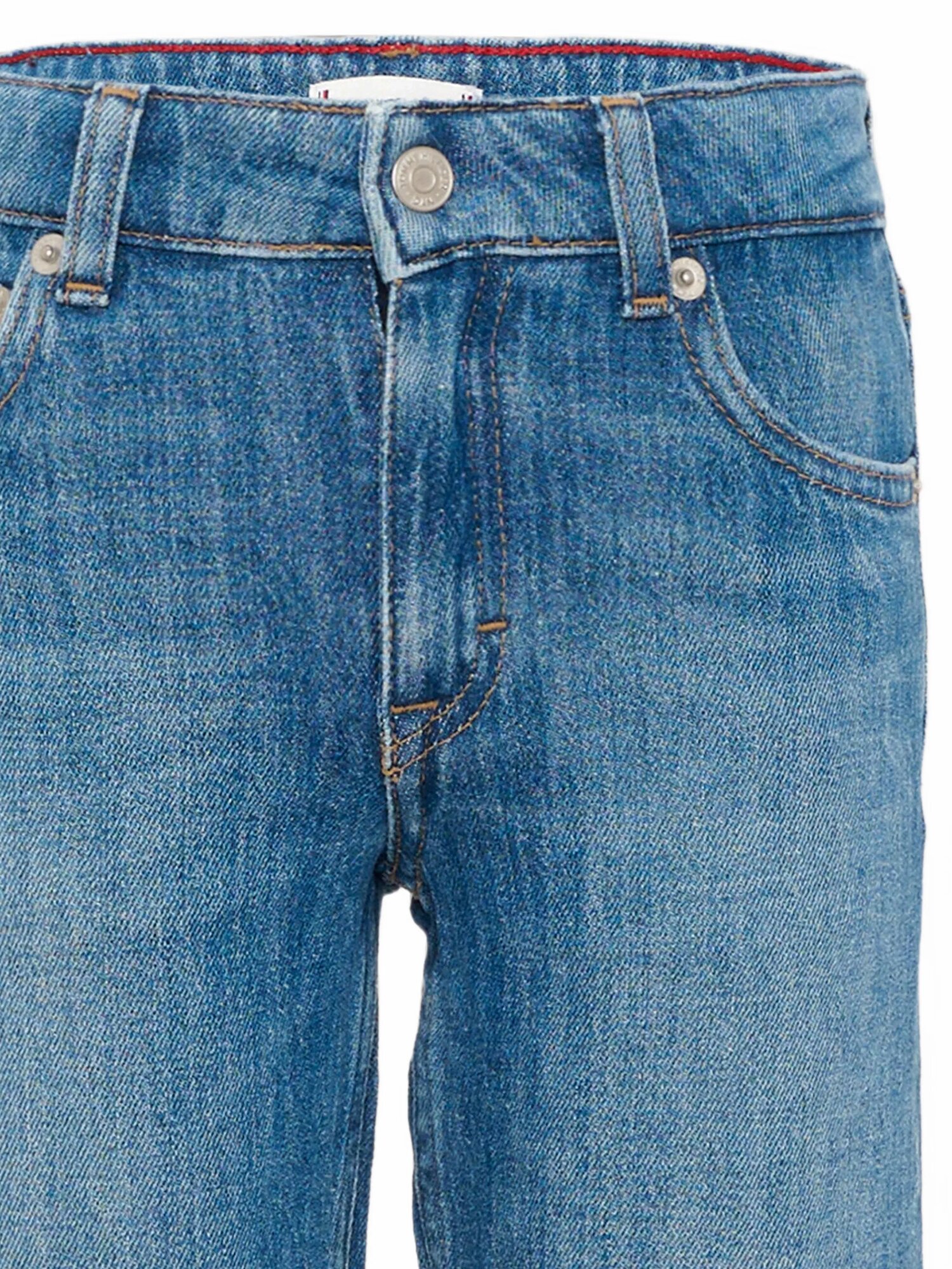 Джинсы TOMMY HILFIGER Straight-leg jeans, размер 116, синий — фото 1