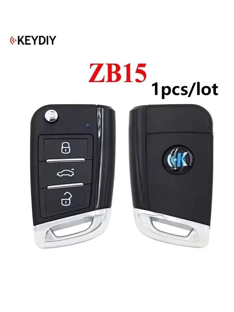 Универсальный смарт-ключ KEYDIY ZB15 серии ZB для автомобилей, пульт дистанционного управления для KD-X2, KD, KD-MAX, в стиле.