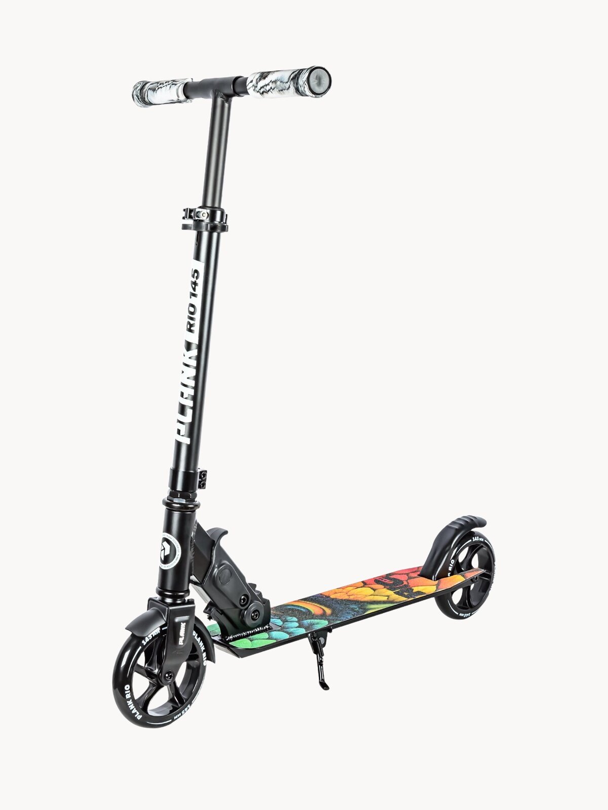 Самокат городской, для подростков, рост 110-165 см , складной, до 80 кг, Plank Rio