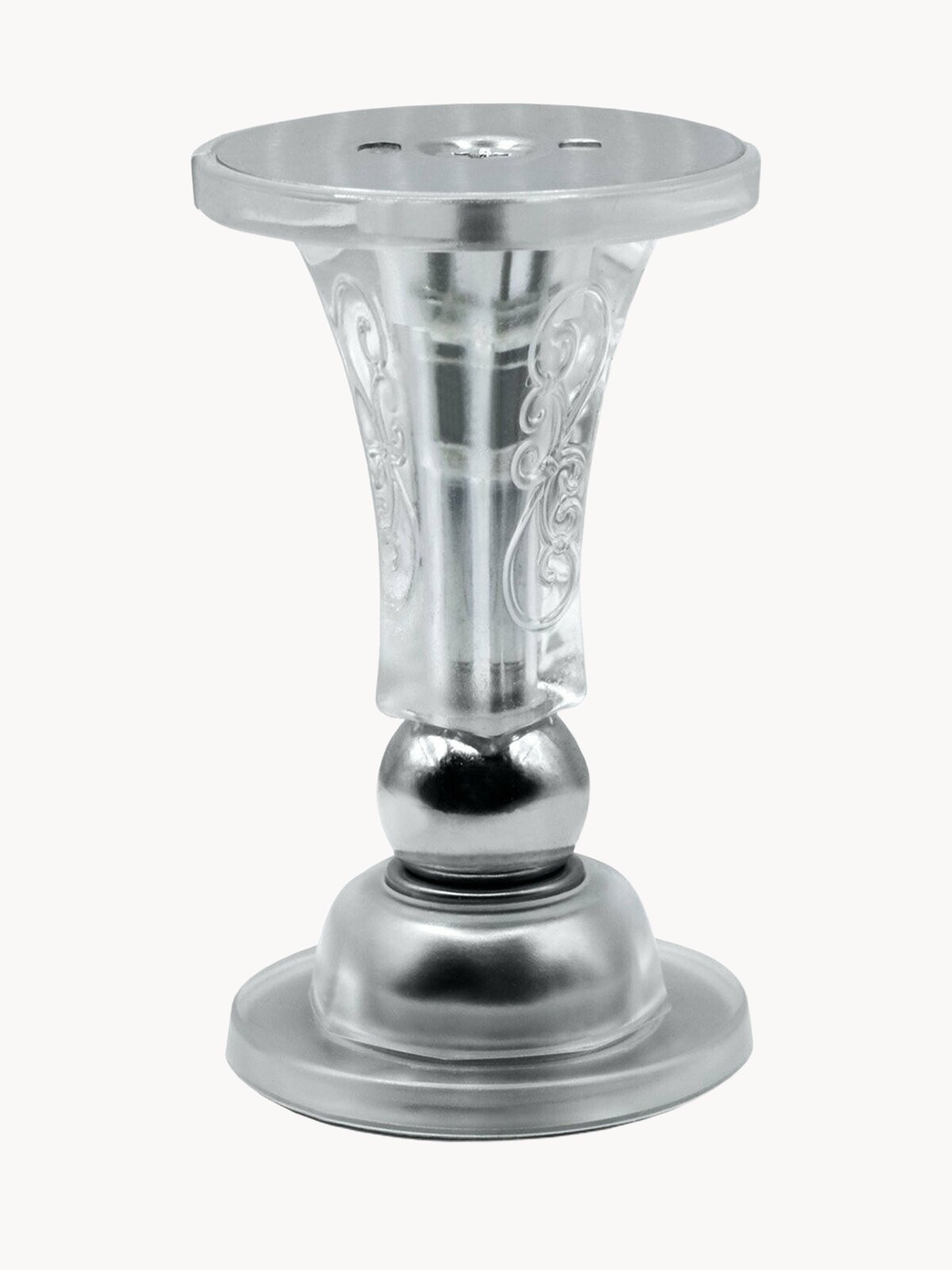 Стоппер магнитный дверной Boomshakalaka, с установкой на стену, удлиненный, цвет серебристый