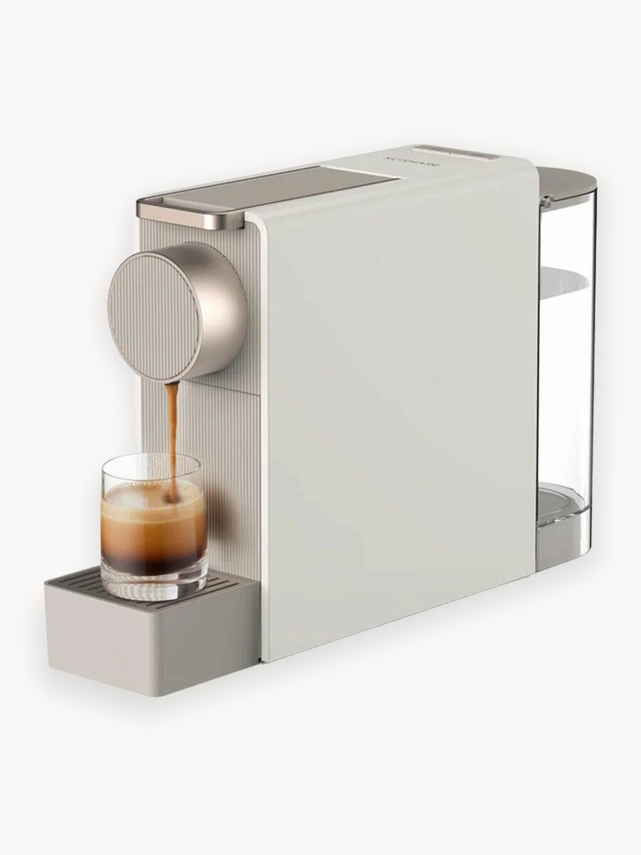 Кофемашина капсульная Xiaomi Scishare Capsule Coffee Machine Mini (S1201), EU, Gold