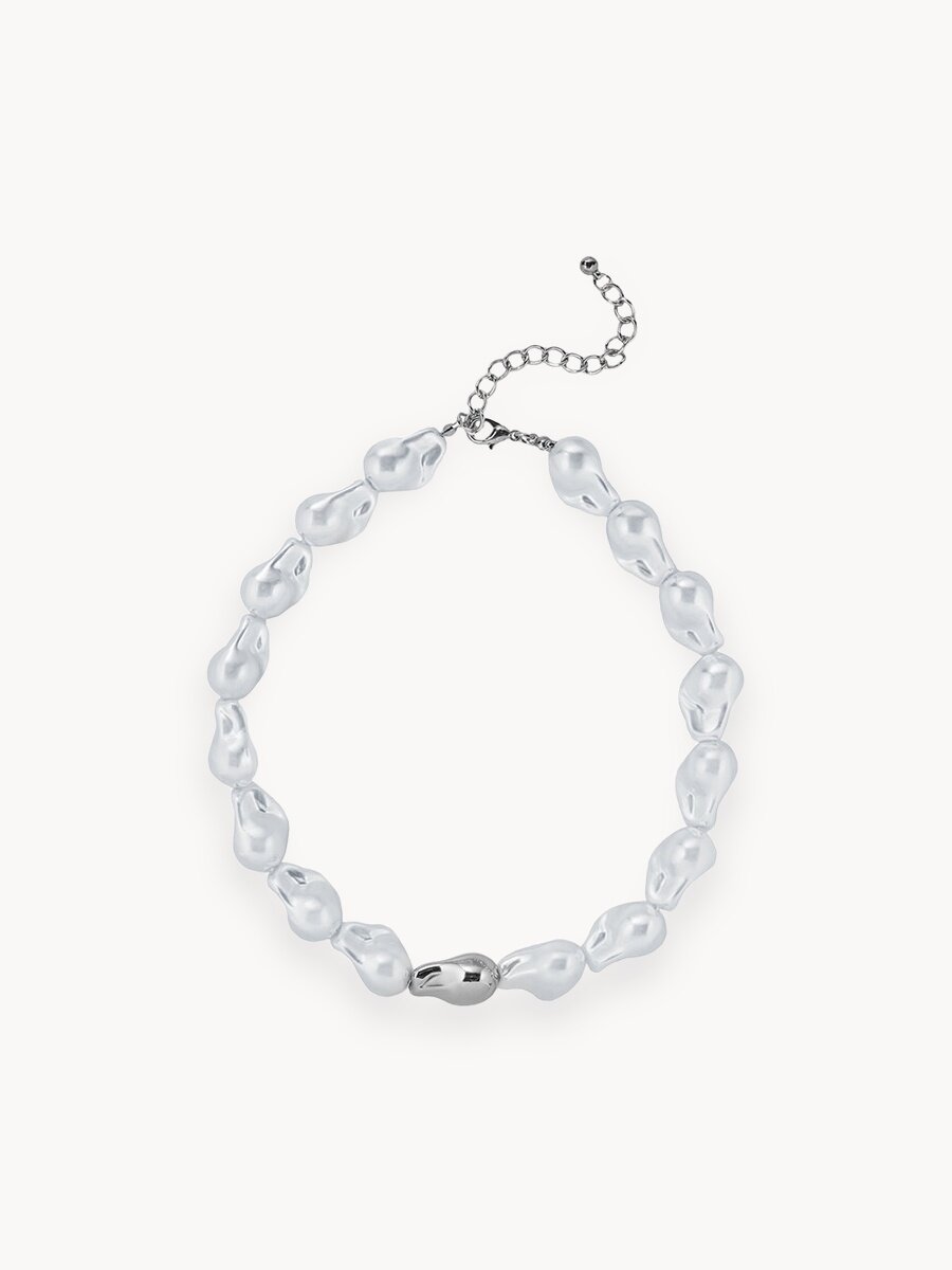 Колье, жемчуг имитация