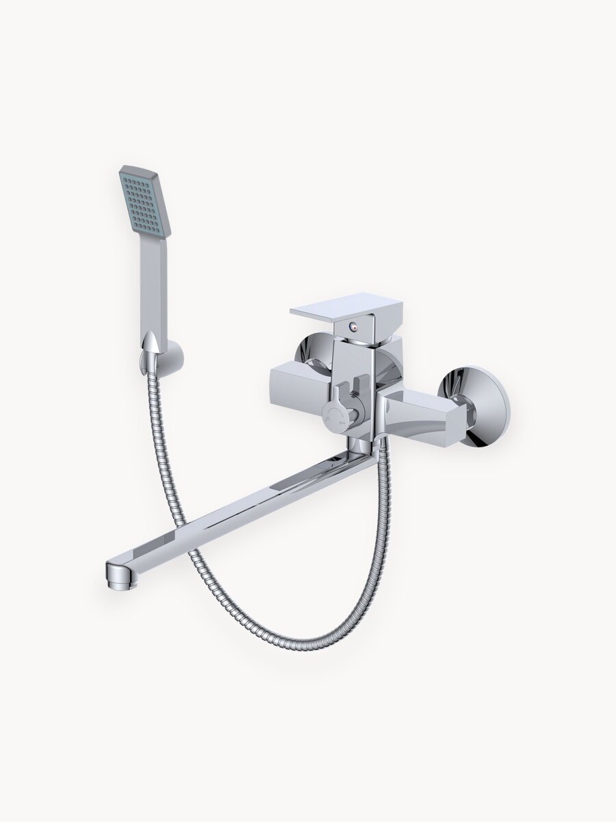 Смеситель Potato P22235 для ванны и душа с поворотным изливом