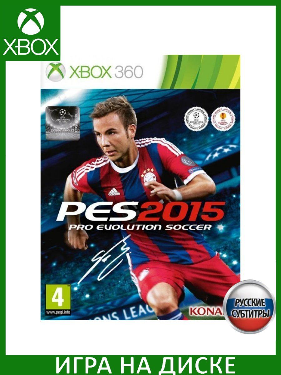 Игра Pro Evolution Soccer 2015 (PES 15) Xbox 360 Русская Версия Диск